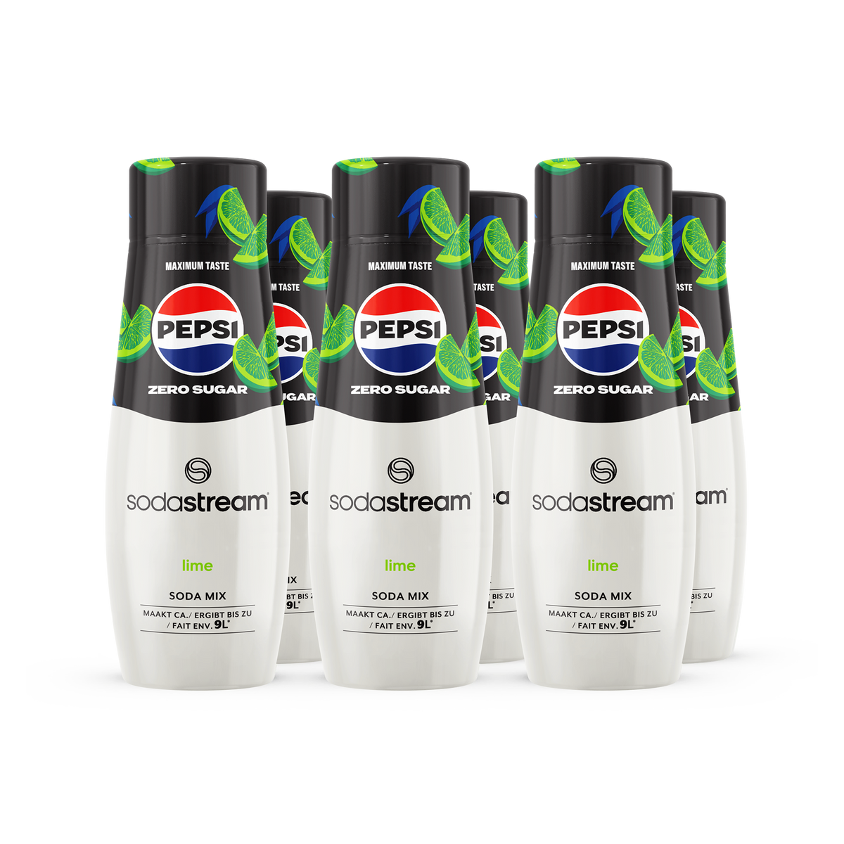 SodaStream Pepsi Lime Zero 6-Pack Siroop Smaak – Nederland