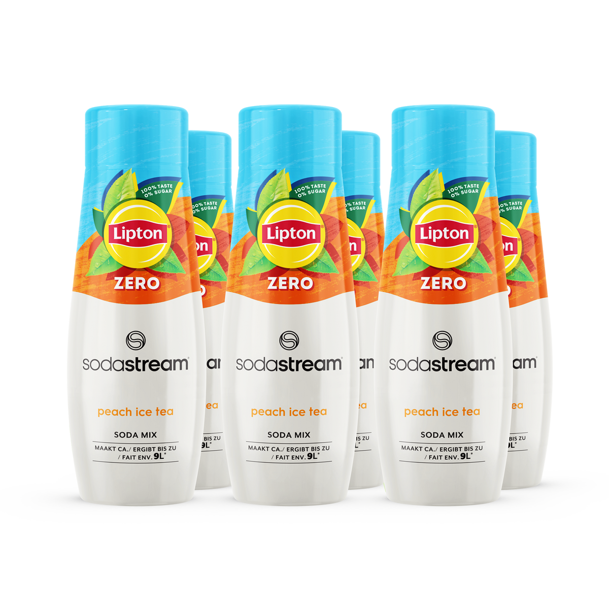 SodaStream Lipton Ice Tea Peach Zero 6-pack – Nederland
