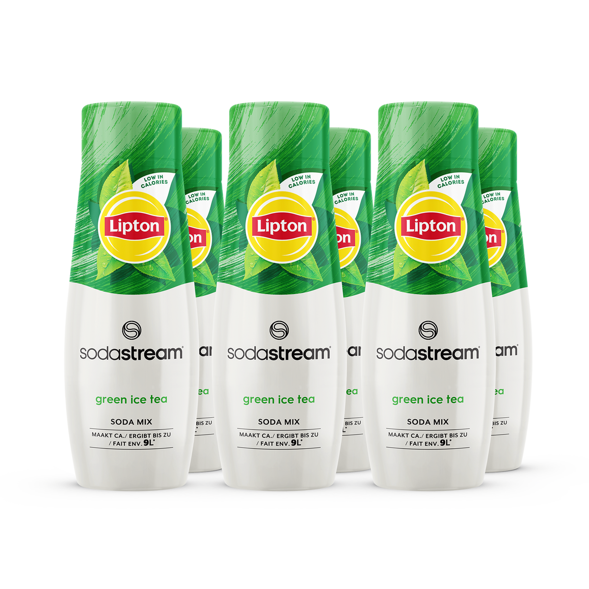 SodaStream Lipton Ice Tea Green 6-pack Smaker – Nederland