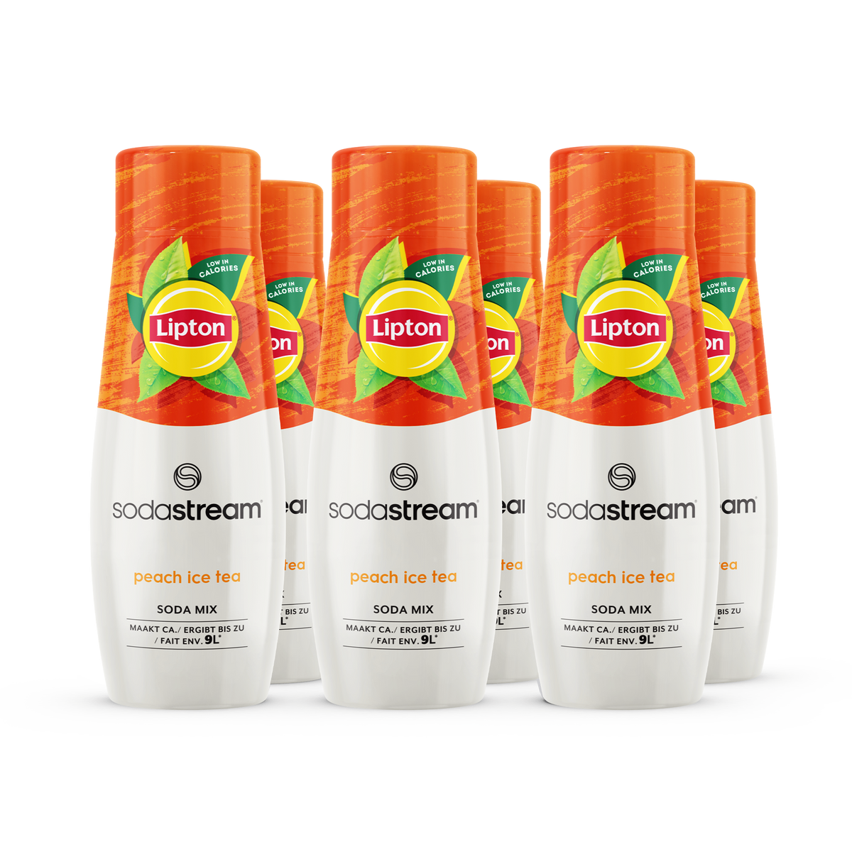 SodaStream Lipton Ice Tea Peach 6-pack Syrup Flavor – Nederland