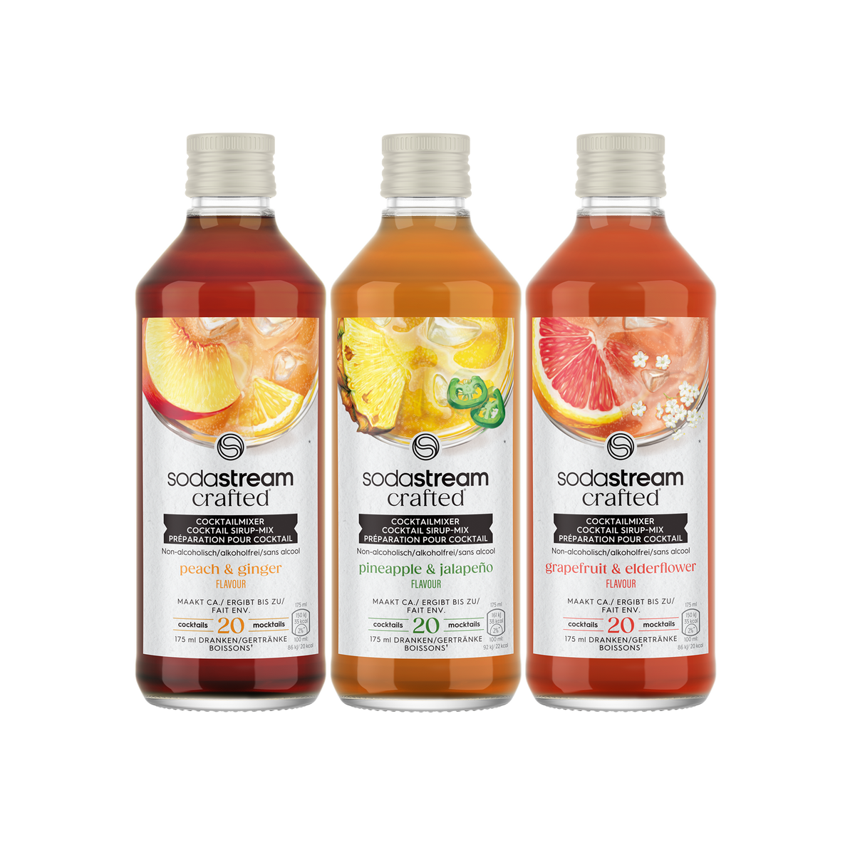 SodaStream Crafted – Mocktail mix - 3-pack – Nederland